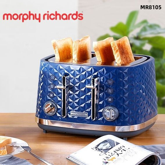 Хлебопечка Morphy Richards 4GL0233, лазурный - купить по доступным ...