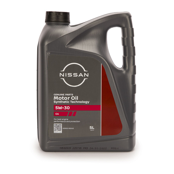 Масло моторное Nissan 5W-30 5 л купить c доставкой на OZON по низкой ...