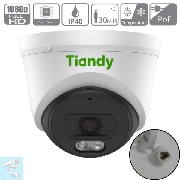 Камера видеонаблюдения Tiandy TC-C3__N_купольная 1920x1080 Full HD ...