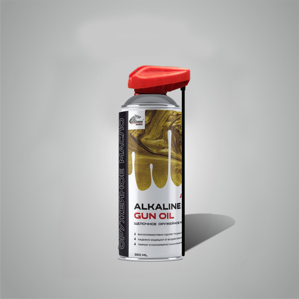 Щелочное оружейное масло Alkaline gun oil ALKALI - 350/250 мл CERAMA ...
