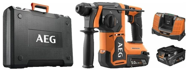 Перфоратор AEG Powertools BBH18BL2-502C 4935492343 (с 2-мя АКБ, кейс ...