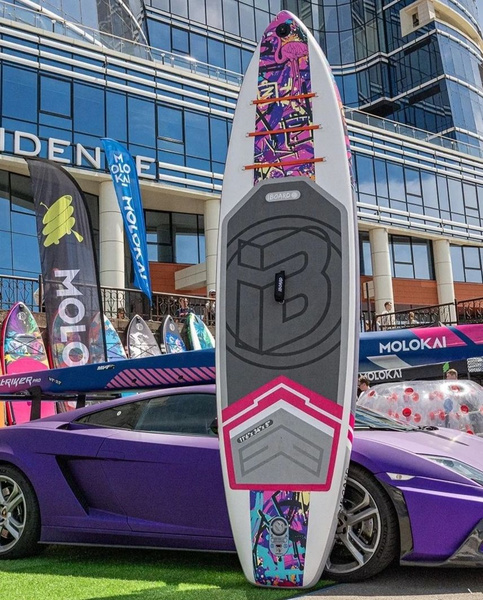 Надувная SUP дoска IBOARD (Pink) 11'6"x34" (2024 NEW) - купить с ...