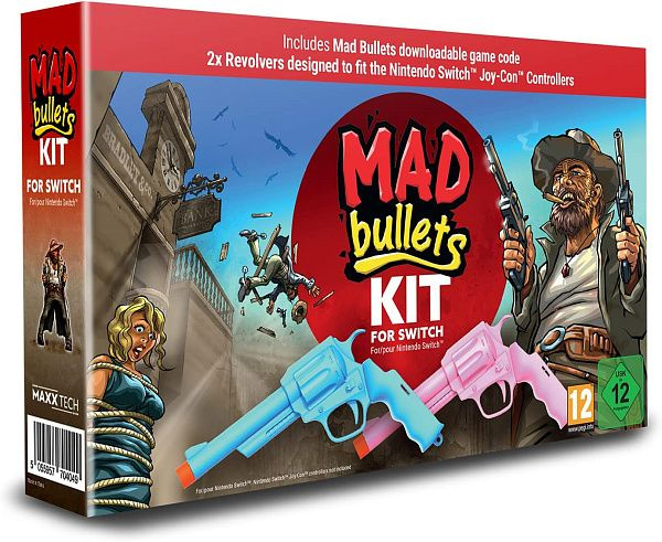 Mad Bullets Kit for Nintendo Switch Maxx Tech для Nintendo Switch ...