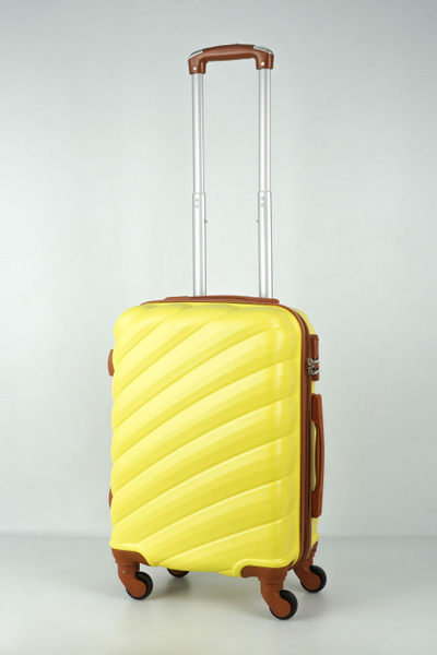 Чемодан Chemodan 360 маленький (ручная кладь) из ABS пластика на 4-х съемных колесах с кодовым ...