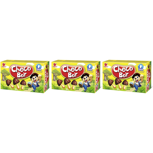 Печенье Orion Choco Boy бисквитное 45 г, набор: 3 штуки купить на OZON ...