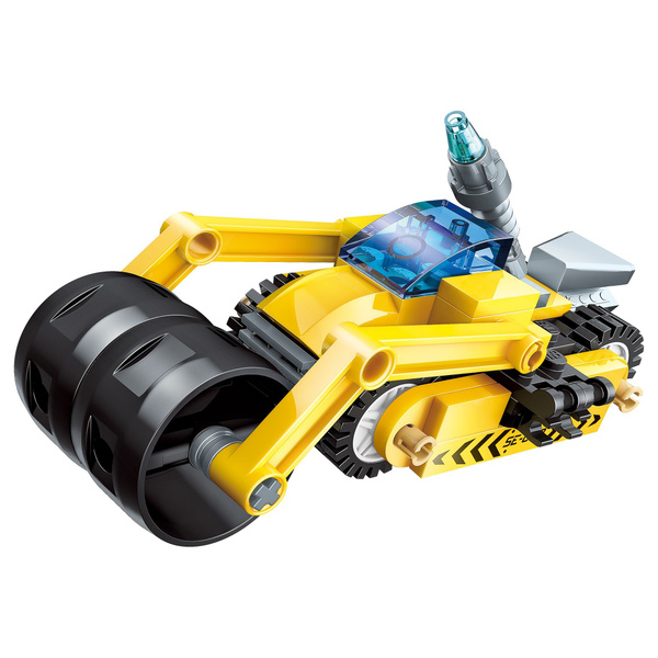 Конструктор пластиковый Строительная техника Каток, Qman, 1408-3 купить на OZON по низкой цене ...