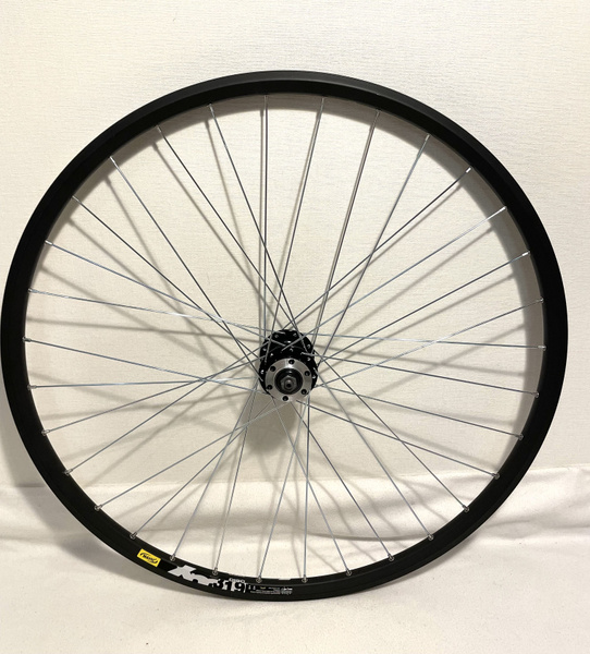 Колесо переднее 26 в сборе, обод Mavic XM319 купить на OZON по низкой ...