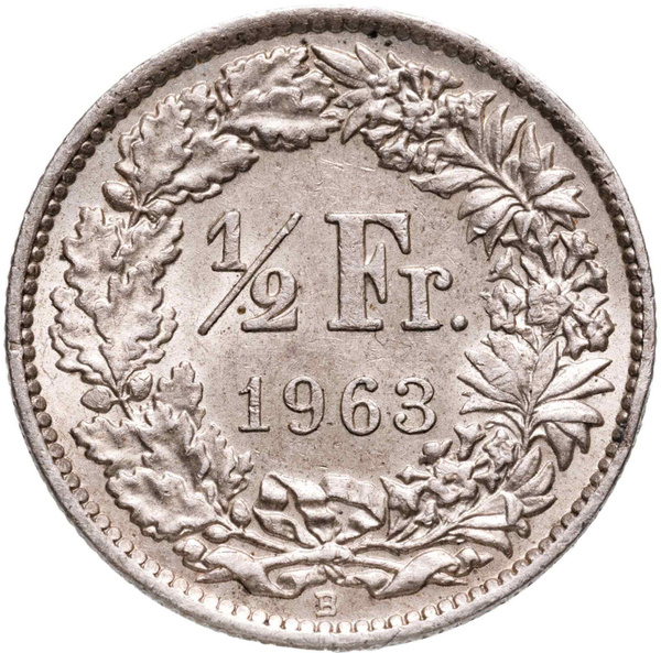 Монета Швейцария 1/2 франка 1963 - купить в интернет-магазине OZON с быстрой доставкой (1692332128)
