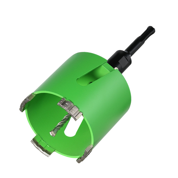 Коронка алмазная по бетону турбо 82 мм SDS+ LASER с магнитным ...