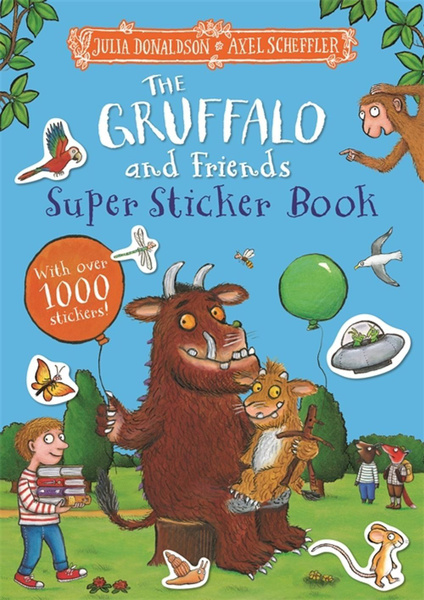 The Gruffalo and Friends Super Sticker Book / Книга на Английском ...
