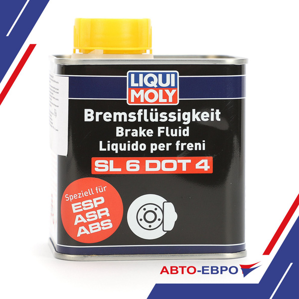 Жидкость тормозная Liqui Moly Тормозная жидкость DOT 3 0,5л. LIQUI MOLY ...
