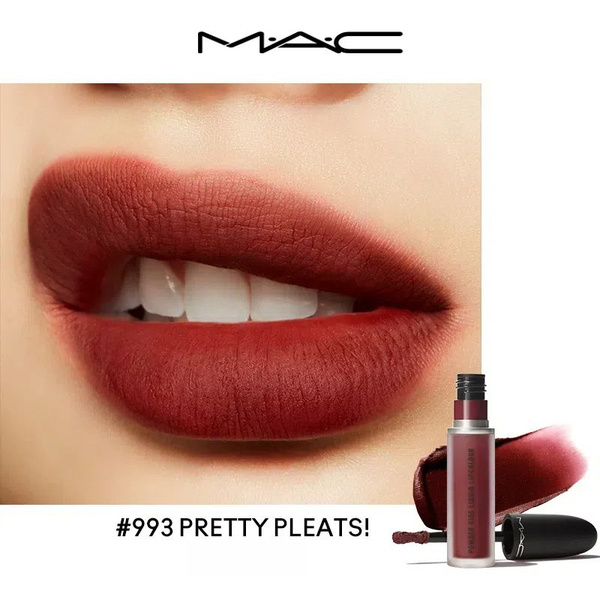 MAC POWDER KISS LIQUID LIPCOLOUR COULEUR A LEVRES Глазурь для губ ...