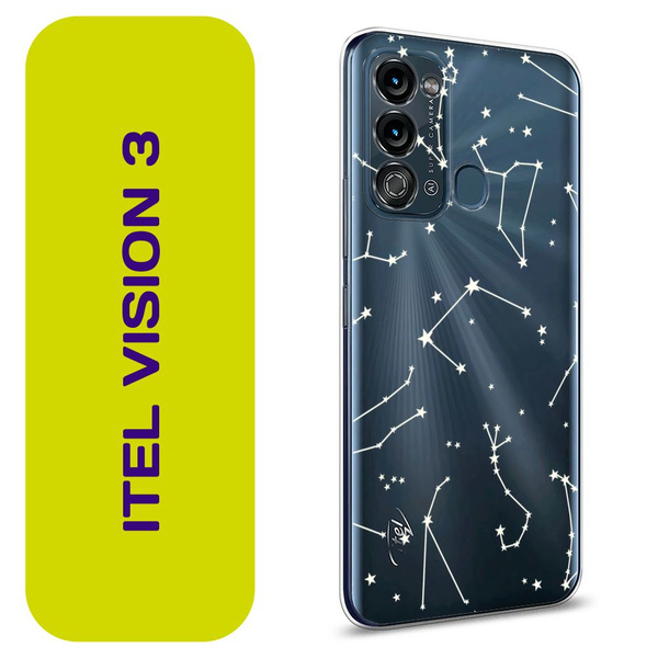 Чехол на Ител Вижн 3 / Itel Vision 3 с принтом Карта созвездий купить ...