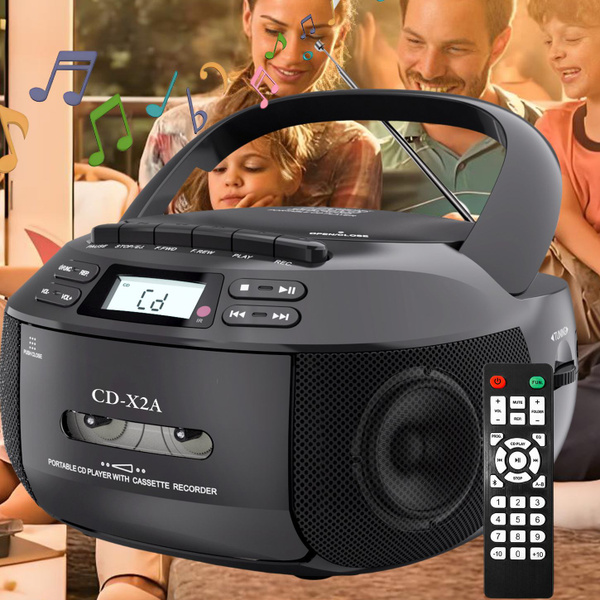 Магнитола CD-бумбокс со стереоприемником AM/FM - купить по доступной ...