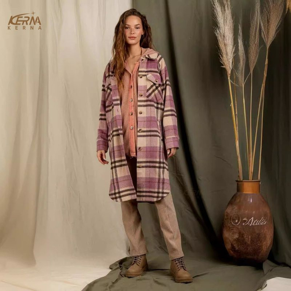 Шуба искусственная KERNA, Зима, размер 54, цвет розовый, Полиэфирное волокно - купить по ...