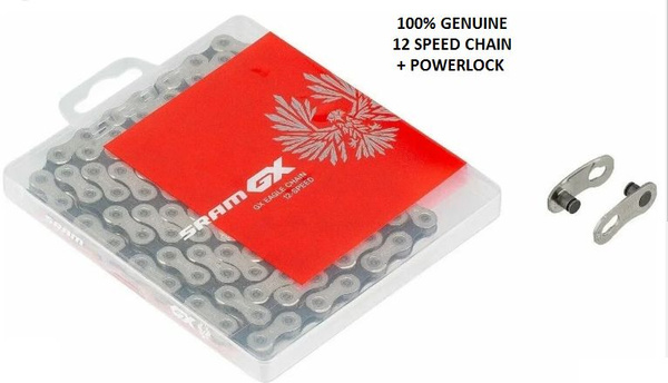 SRAM GX EAGLE,12 cкоростей велосипедная цепь, 126 звеньев серебристая ...