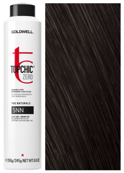 Goldwell TOPCHIC ZERO 5NN Светло-коричневый - экстра Безаммиачная ...