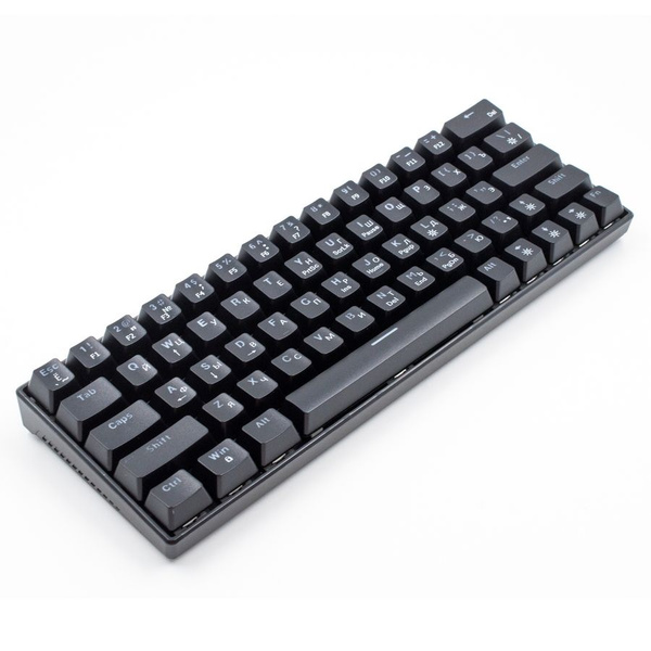 Zifriend Клавиатура проводная KB-M-KA646-BK, Русская раскладка, черный ...