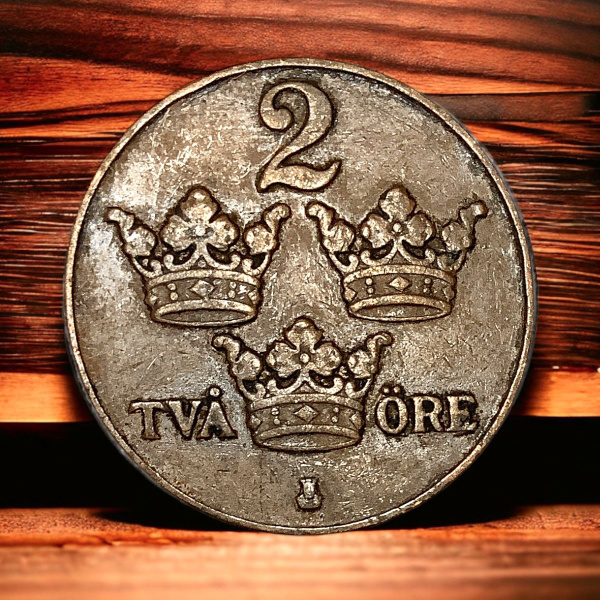 Монета Швеция 2 эре 1927 года. Короны купить на OZON по низкой цене (1728352513)