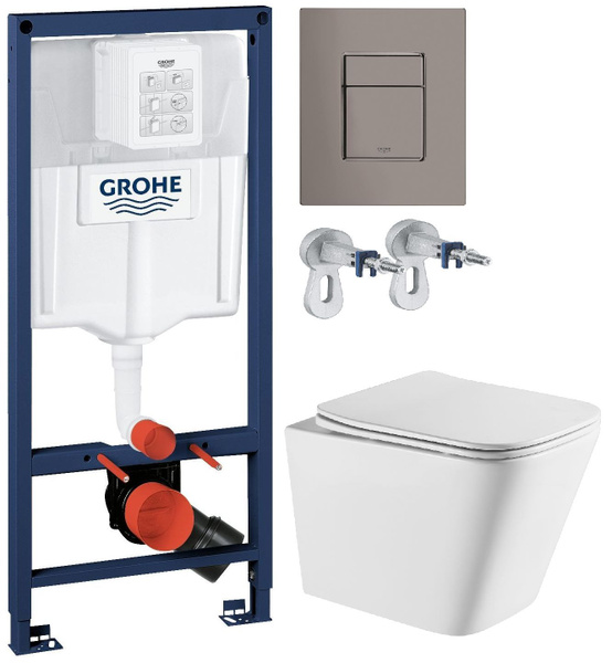 Готовый набор инсталляция для унитаза GROHE Rapid SL с кнопкой 38732A00 ...