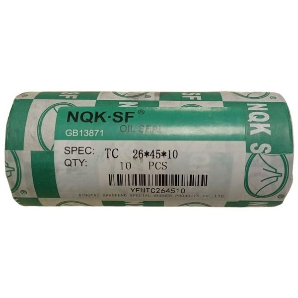 Сальник 26х45х10 TC NQK.SF (Комплект 10 шт.) купить на OZON по низкой ...