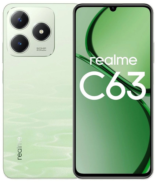 Смартфон realme C63 RMX3939 256Gb 8Gb зеленый - купить по выгодной цене ...