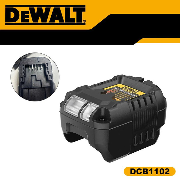DEWALT Зарядное устройство,Для аккумулятора,12 В-20 В/2 А,Быстрая ...
