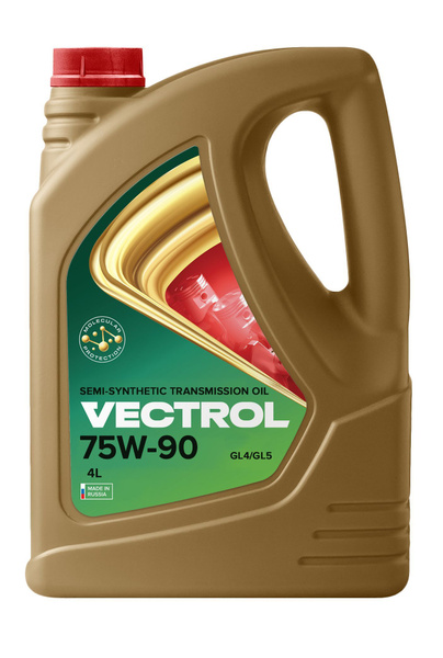 Vectrol 75W-90 GL-4/GL-5 4л трансмиссионное масло п/синт купить c ...
