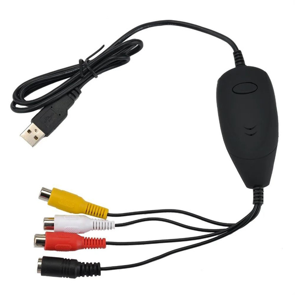 EZCAP172 USB Аудиовизуальная карта AV CVBS S - Video Запись VHS 8MM ...