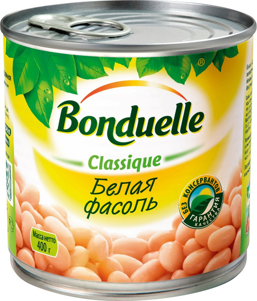 Фасоль белая BONDUELLE Classique, 425мл купить на OZON по низкой цене (1690516087)