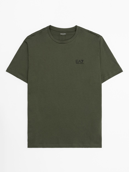 Футболка EA7, размер 54, 56, цвет хаки, Хлопок 100% - купить по выгодной цене в интернет ...