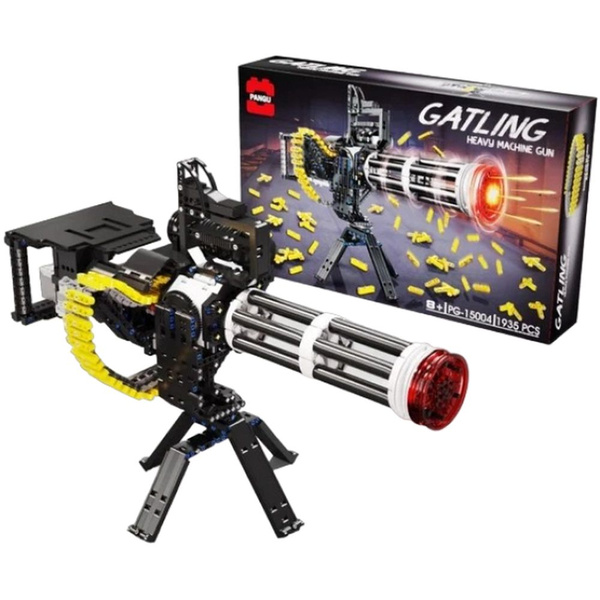 Конструктор RCM пулемет Гатлинга (1935 деталей) (PG-15004) купить на OZON по низкой цене ...