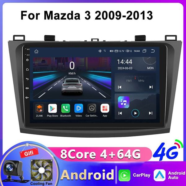 Магнитола Mazda 3 BL 2009-2013, Android 13, 4/64ГБ, DSP, 4G модем ...