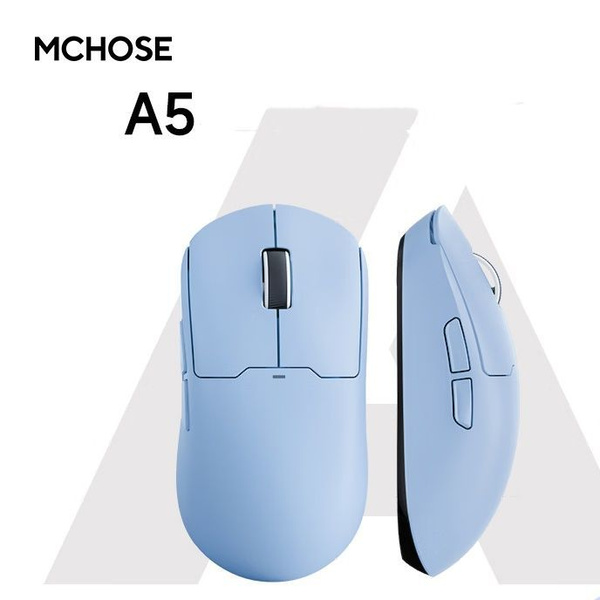 Игровая мышь беспроводная MCHOSE A5 Ultra, голубой - купить по выгодной цене в интернет-магазине ...