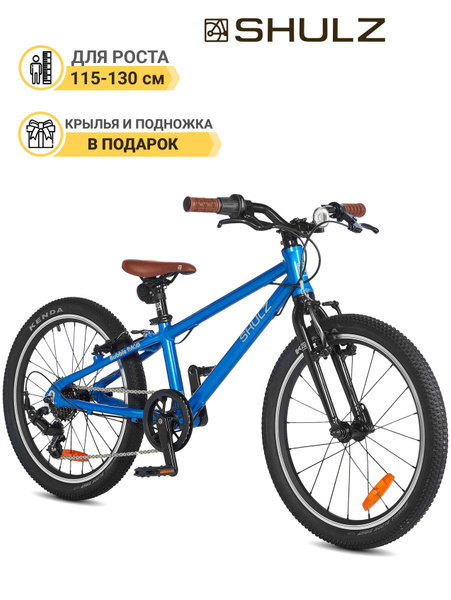 Детский велосипед Shulz Bubble 20 Race синий купить на OZON по низкой цене (387703533)