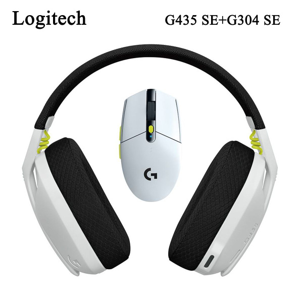 Наушники Полноразмерные Logitech G435 SE + G304 SE Беспроводное 45 ...