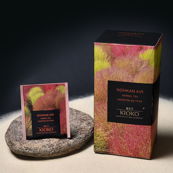 Чайный напиток в пакетиках KIOKO Nohkan Air Premium, 25 шт, с травами, без кофеина купить на ...