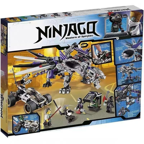 Конструктор LEGO Ninjago 70725 Nindroid MechDragon (Дракон-ниндроид ...