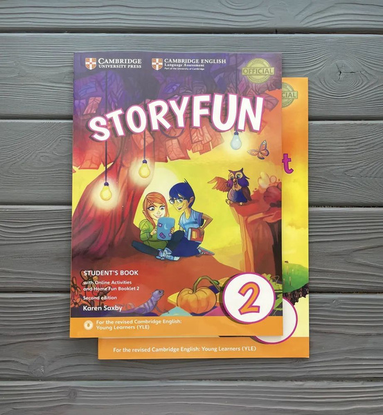 Storyfun 2 Student's Book + Homefun Booklet 2+ CD (2nd Edition) купить ...