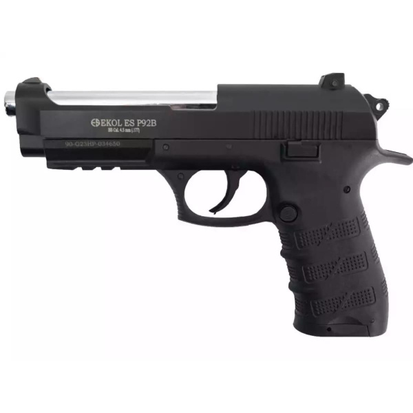 Пистолет пневм. EKOL ES P92 B Black, Blowback (металл) кал. 4,5 мм, 3 Дж купить на OZON по ...