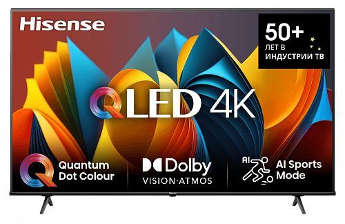 Hisense Телевизор 50E7NQ 50" Ultra HD, черный купить на OZON по низкой ...