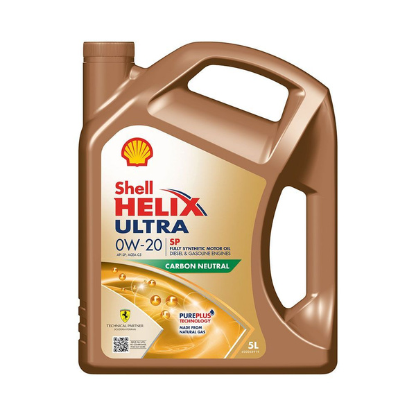 Масло моторное Shell helix ultra sp 0w-20 0W-20 Синтетическое 5 л ...