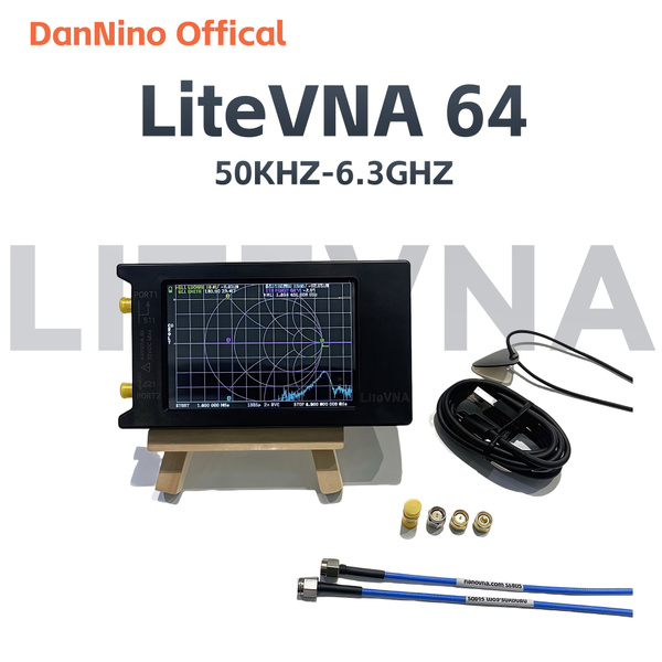 Векторный сетевой анализатор Litevna 64 50 кГц 6 3 ГГц 4 дюймовый