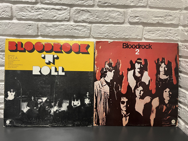 Два альбома Bloodrock 2(1970)/Bloodrock 'N' Roll (1975)/2xLP/Виниловая ...