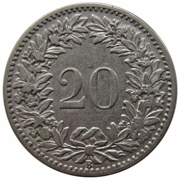Старинная монета Швейцарии 20 раппен 1906 г. купить на OZON по низкой цене (1418750510)