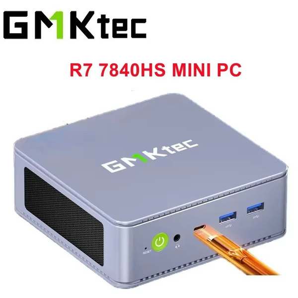 Характеристики GMKtec Мини-ПК K6 R7 7840HS (AMD Ryzen 7 7840H, RAM 16 ...