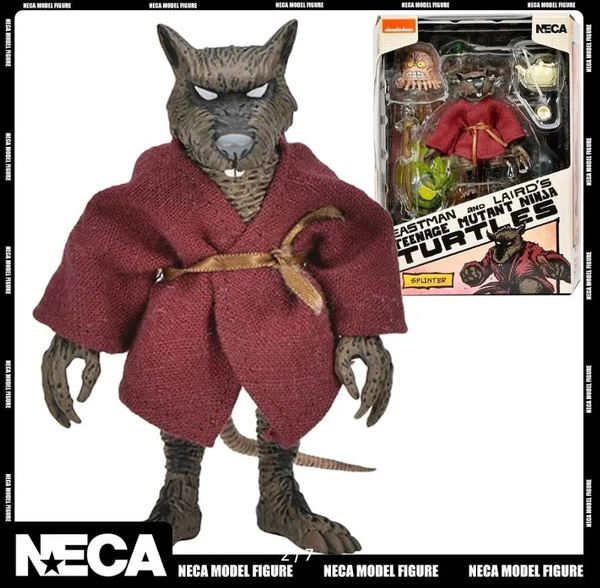 Характеристики Коллекционная фигурка NECA "Сплинтер"/Splinter Ultimate ...