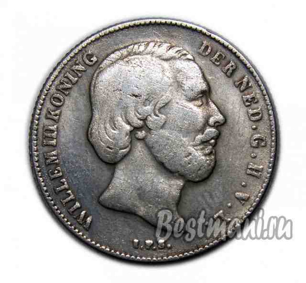 1/2 гульдена 1853 Виллем III Нидерланды копия монеты в серебре купить на OZON по низкой цене ...