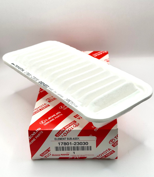 Фильтр воздушный Toyota 17801-23030 (Aygo, Yaris) купить на OZON по ...