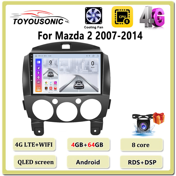 TOYOUSONIC Автомагнитола, диагональ: 9", 2 DIN, 4ГБ/64ГБ купить на OZON по низкой цене (1836315092)